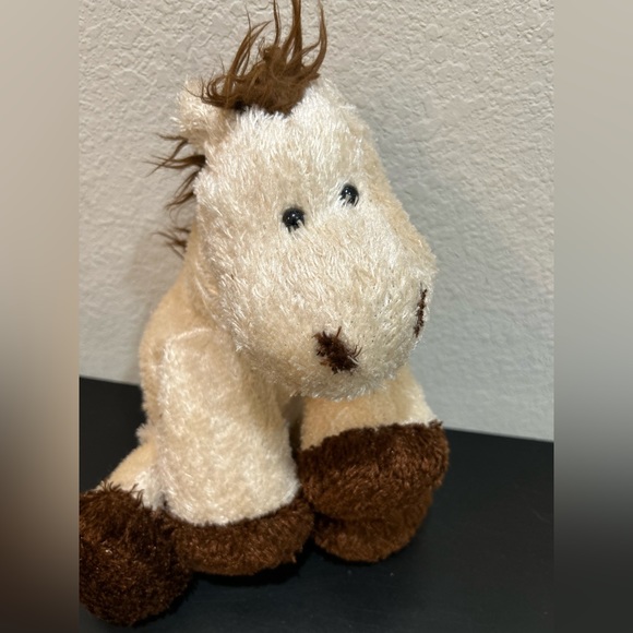 Dakin | Toys | Dakin Skip Bean Bag Laying Brown Tan Horse Plush Stuffed ...